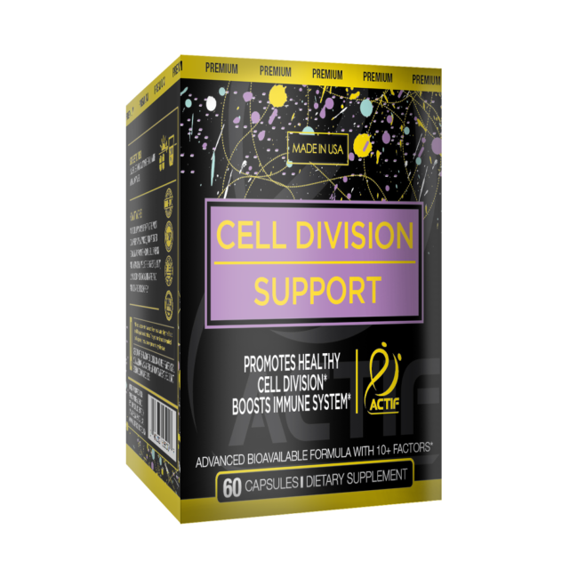 Actif Cell Division Support – Maximum Strength with 10+ Factors ...